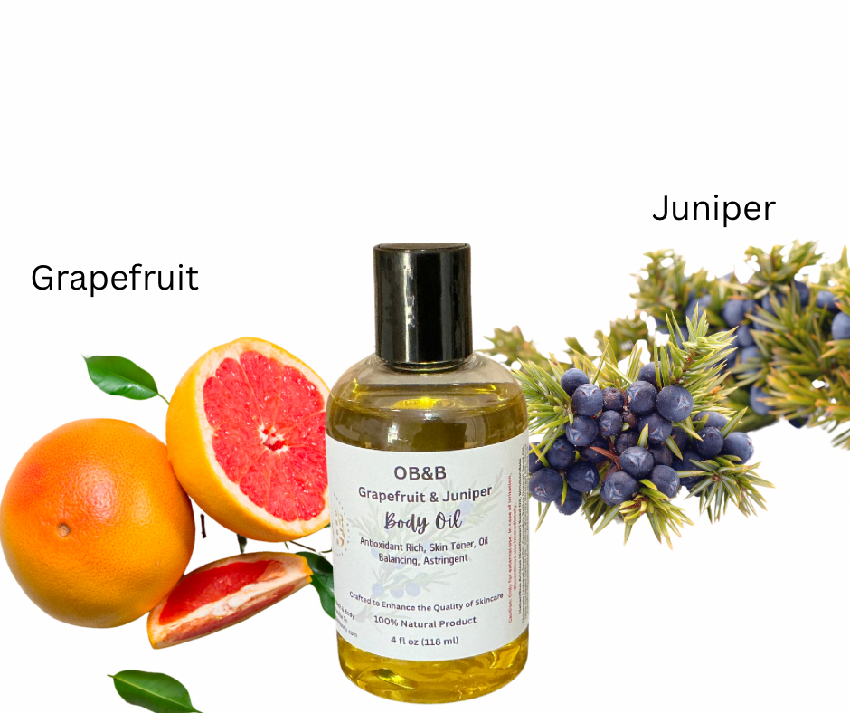 Grapefruit & Juniper Body Oil – OB&B Skincare